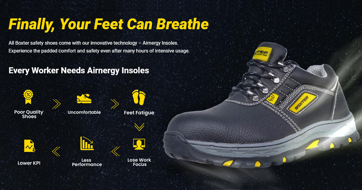 Voltech ESD Safety Shoes - Boxter Safety Shoes Supplier