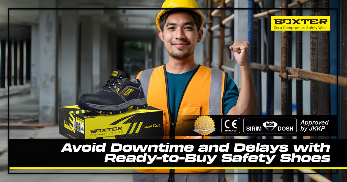 Avoid Downtime and Delays with Ready-to-Buy Safety Shoes